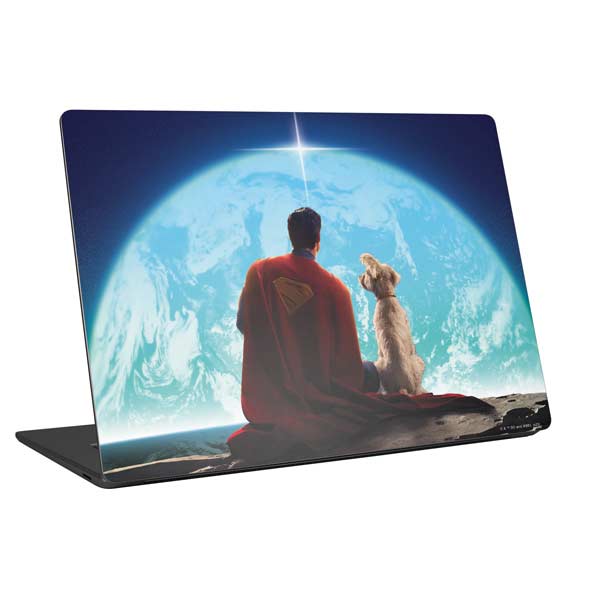 Buy Superman 2025 Superman & Krypto watch the Earth Laptop Skins ...