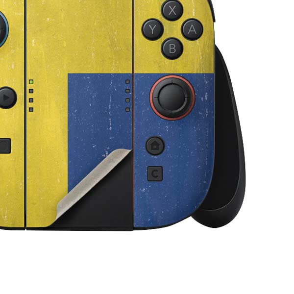 Sweden Flag Distressed Nintendo Switch 2 (2025) Joy-Con Controller Skin ...
