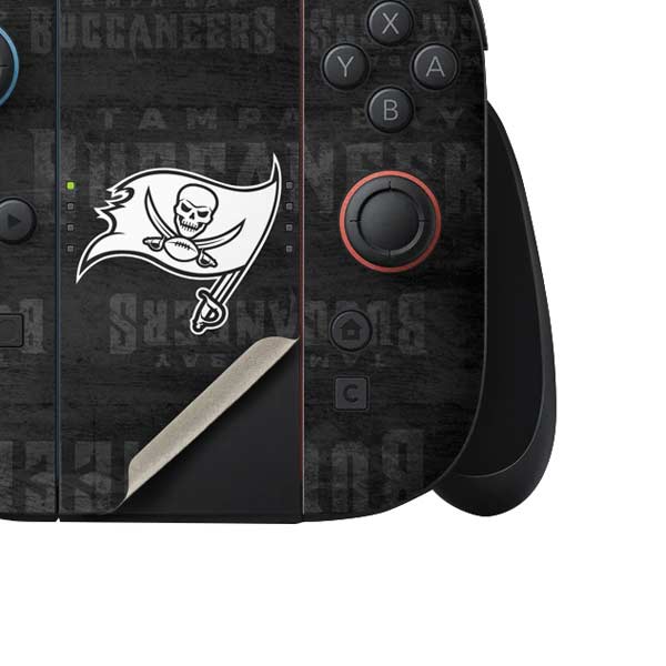 NFL Tampa Bay Buccaneers Black & White Nintendo Switch 2 (2025) Joy-Con ...