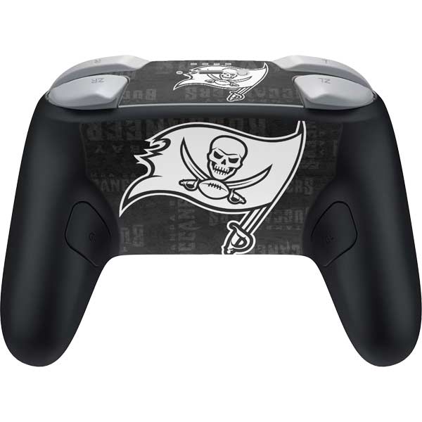 NFL Tampa Bay Buccaneers Black & White Nintendo Switch 2 (2025) Pro ...