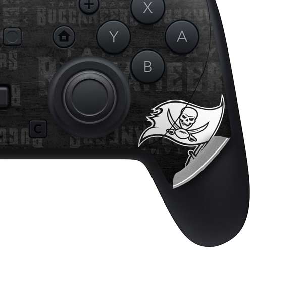 NFL Tampa Bay Buccaneers Black & White Nintendo Switch 2 (2025) Pro ...