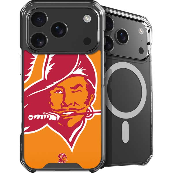 NFL Tampa Bay Buccaneers Retro Logo iPhone 17 Pro MagSafe Case | Skinit