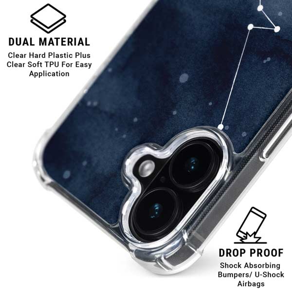 Taurus Constellation iPhone 17 Clear Case | Clear Phone Casesa – Skinit