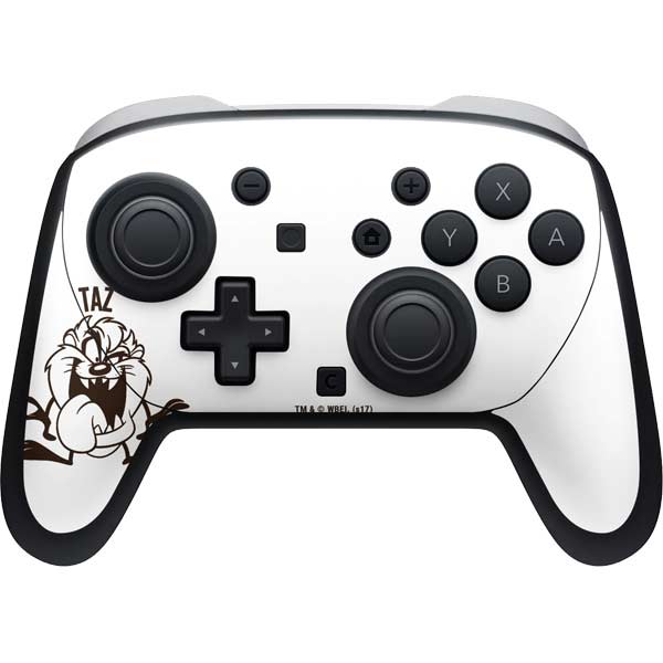 Looney Tunes Taz Big Head Nintendo Switch 2 (2025) Pro Controller Skin ...
