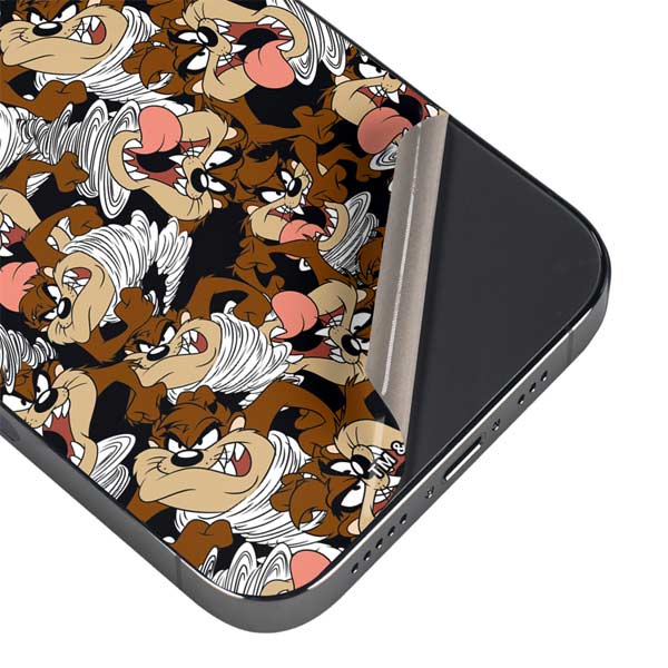 iPhone 16 Pro Max Looney Tunes Taz Super Sized Pattern Skin | Decals ...