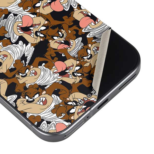 Looney Tunes Taz Super Sized Pattern Skin for Google Pixel 9 | Skinit