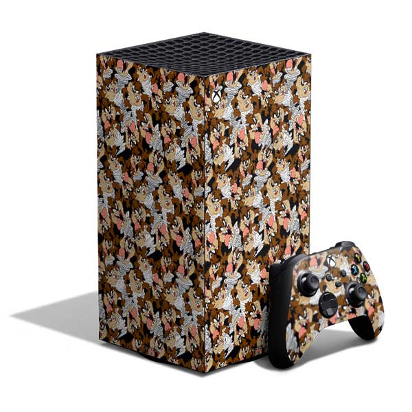 Looney Tunes Taz Super Sized Pattern Skin for the 2024 XBox Series X ...