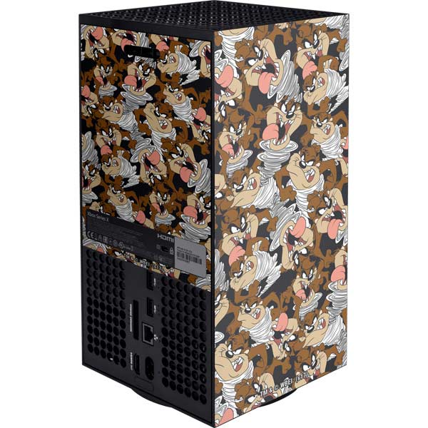 Looney Tunes Taz Super Sized Pattern Skin for the 2024 XBox Series X ...