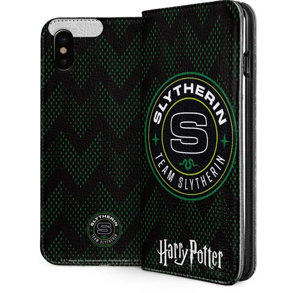 Wizarding Worlds Harry Potter Team Slytherin iPhone 8 Folio Case – Skinit