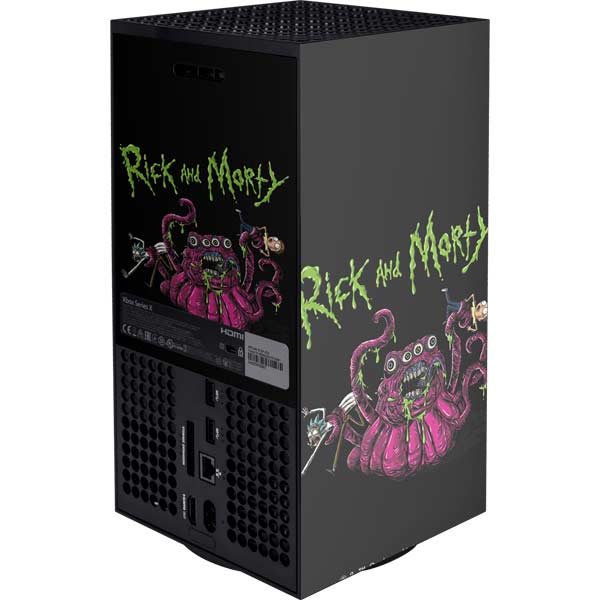 Adult Swim Rick and Morty Tentacle Attack Skin for the 2024 XBox Series ...