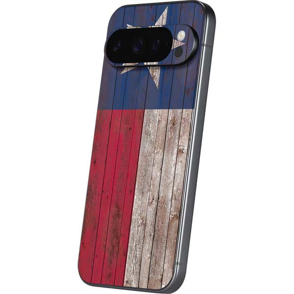 Texas Flag Dark Wood Skin for Google Pixel 10 Pro Max | Skinit