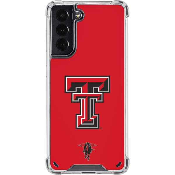 Texas Tech Red Raiders Clear Cases for Samsung Galaxy S21 5G - Skinit