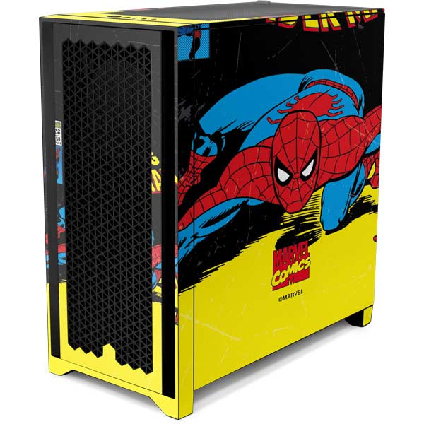 The Amazing Spider-Man Corsair 4000D Tempered Glass Mid-Tower ATX Case ...