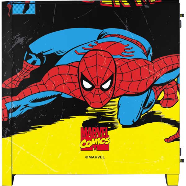 The Amazing Spider-Man Corsair 4000D Tempered Glass Mid-Tower ATX Case ...