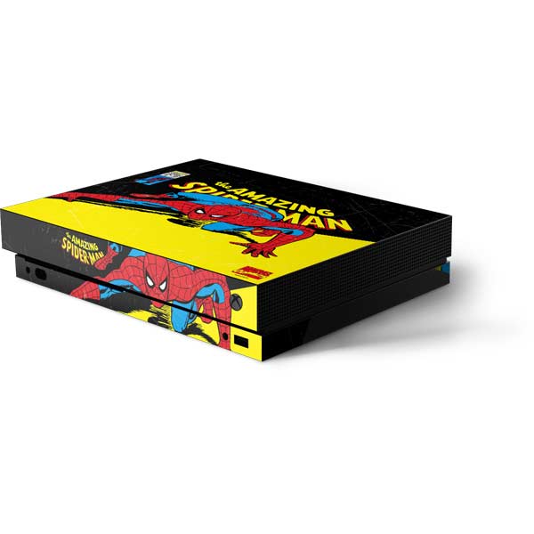 Marvel Classic Comics The Amazing Spider-Man Xbox One X Console Skin ...