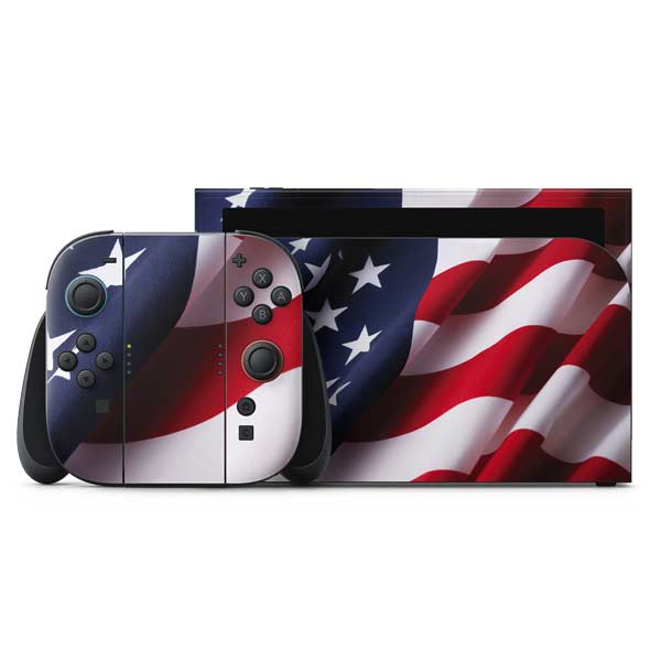 The American Flag Nintendo Switch 2 (2025) with Joy-Con Skin | Skinit