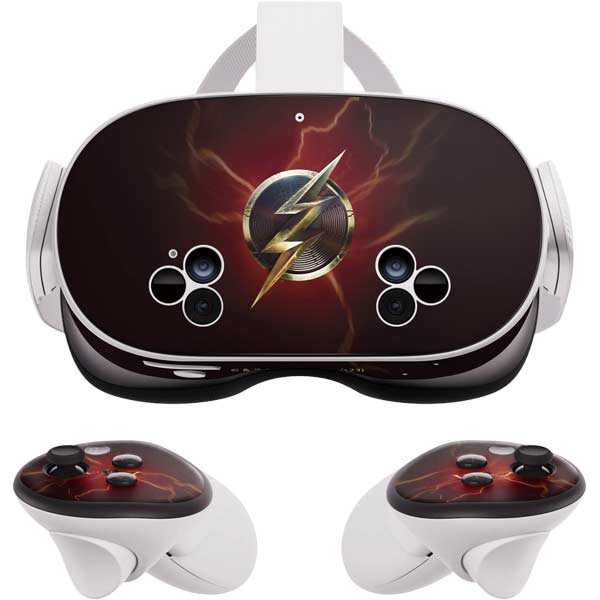 DC Comics The Flash Movie: Logo Poster Meta Quest 3S Skin | Decals ...