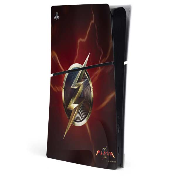 DC Comics The Flash Movie: Logo Poster Skin for PS5 Slim Digital ...