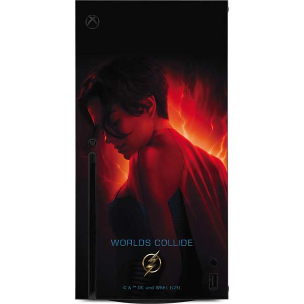 The Flash Movie: SuperGirl Poster Xbox Series X Console Skin | DC ...