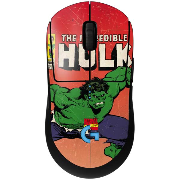 Marvel Classic Comics The Incredible Hulk G Pro Wireless Gaming Mouse ...