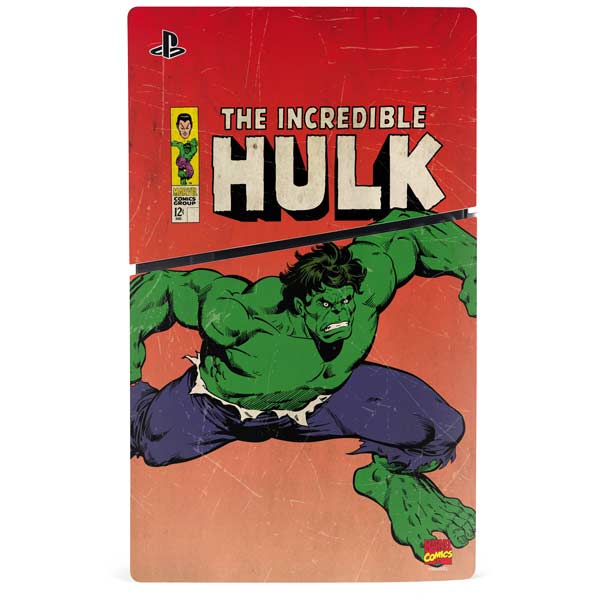 Marvel Classic Comics The Incredible Hulk Skin for PS5 Slim Digital ...