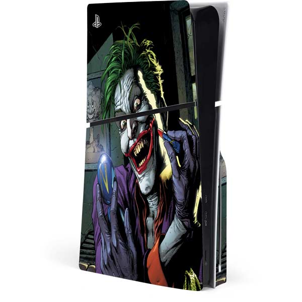DC Comics The Joker Put on a Smile Skin for PS5 Slim Disk Console - Skinit