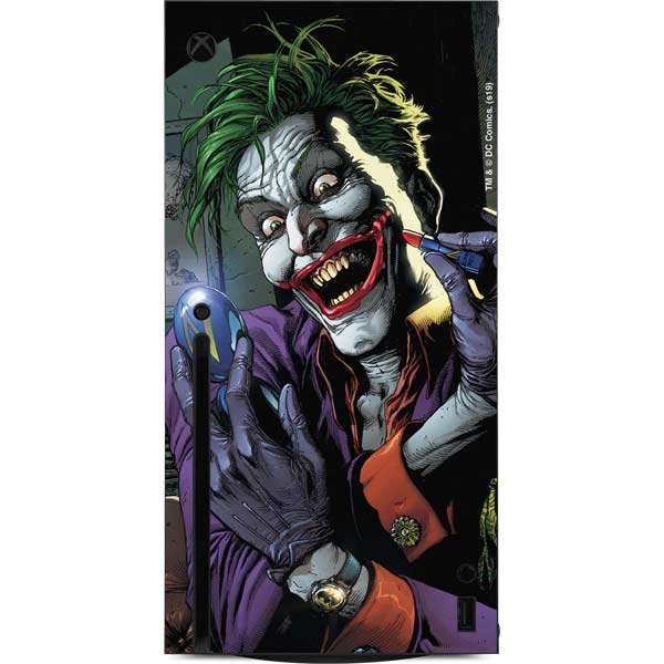 DC Comics The Joker Put on a Smile Xbox Series X Console Skin – Skinit