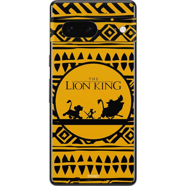 Disney The Lion King Simba Timon and Pumba Tribal Print Pixel Skins ...