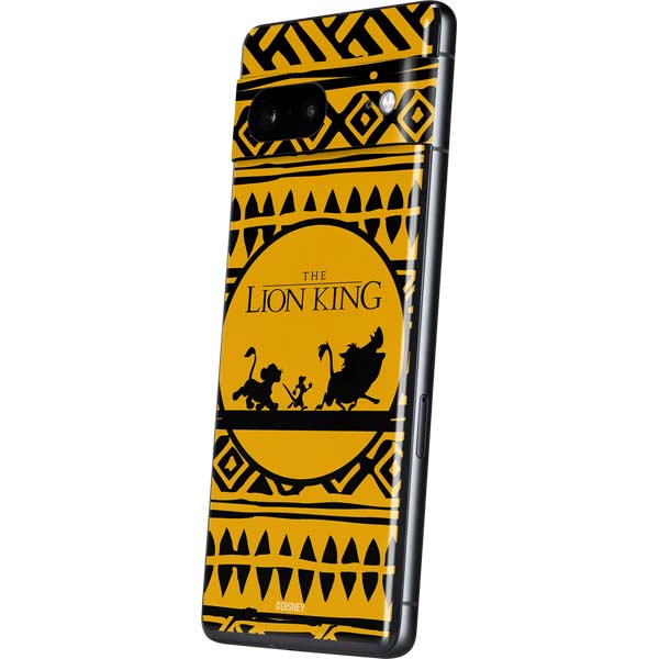 Disney The Lion King Simba Timon and Pumba Tribal Print Pixel Skins ...