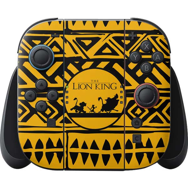 Disney The Lion King Simba Timon and Pumba Tribal Print Nintendo Skins ...