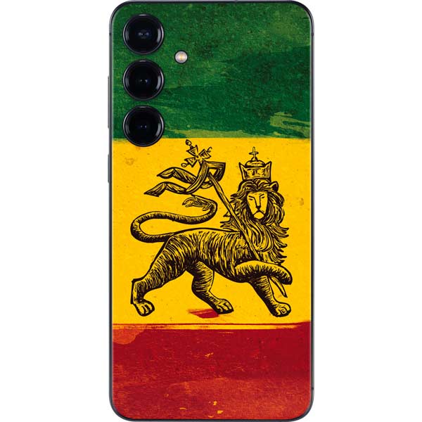 The Lion of Judah Rasta Flag Galaxy A16 5G Skin | Skinit