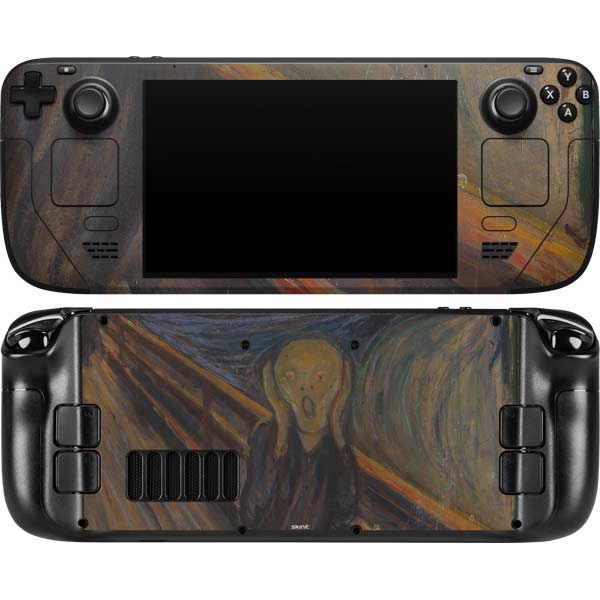 Edvard Munch The Scream Steam Deck Handheld Gaming Computer OLED Skin ...