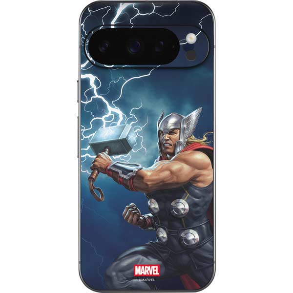 Marvel Thor Thor and Mjolnir Skin for Google Pixel 10 Pro Max | Skinit