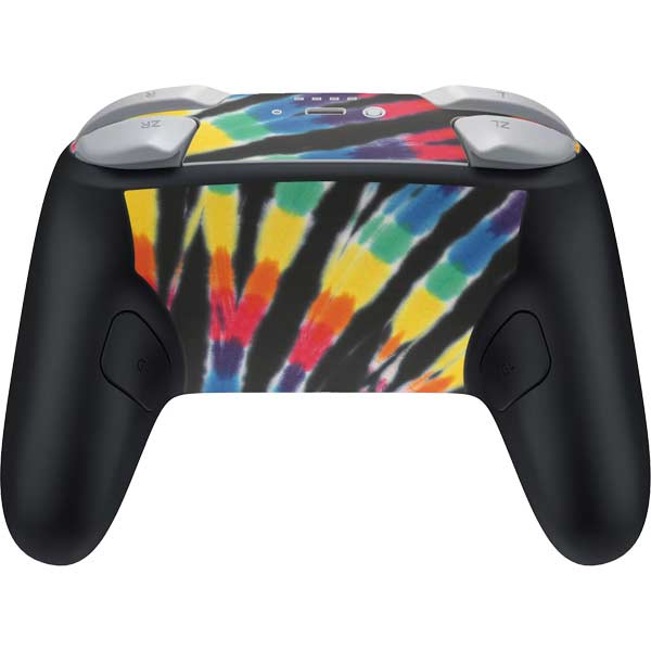 Liquid Blue Tie Dye - Rainbow Nintendo Switch 2 (2025) Pro Controller ...