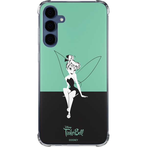 Disney Tinker Bell Color Block Galaxy A55 5G Clear Case | Skinit