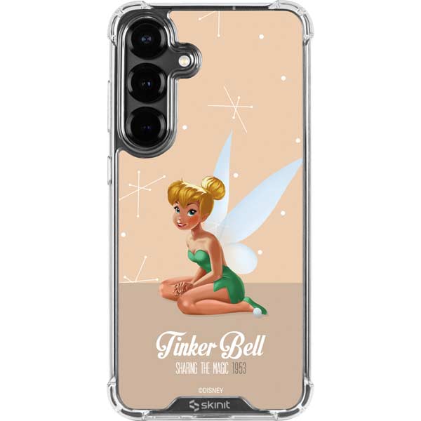 Tinker Bell Pink Split Galaxy S26 Plus Clear Case | Disney – Skinit