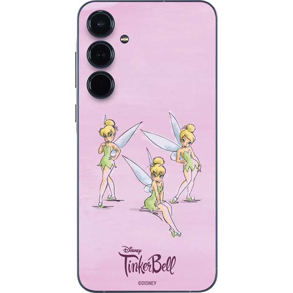Disney Tinker Bell Water Color Art Poses Galaxy A35 5G Skin| Phone ...