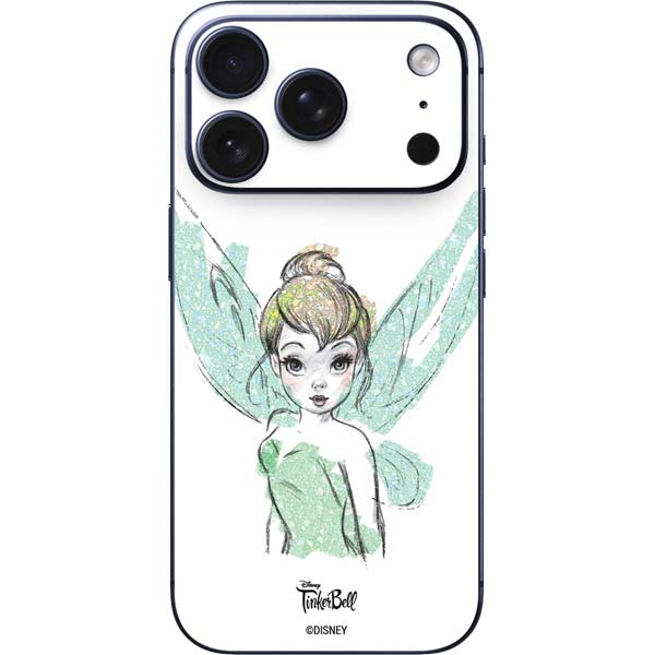 iPhone 17 Pro Max Disney Tinker Bell Watercolor Fairy Art Skin | Decals ...