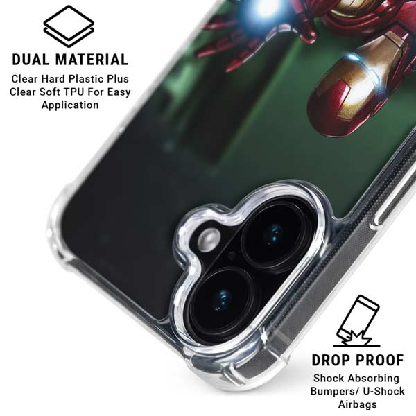 Marvel Tony Stark Iron Man iPhone 17 MagSafe Case | Skinit
