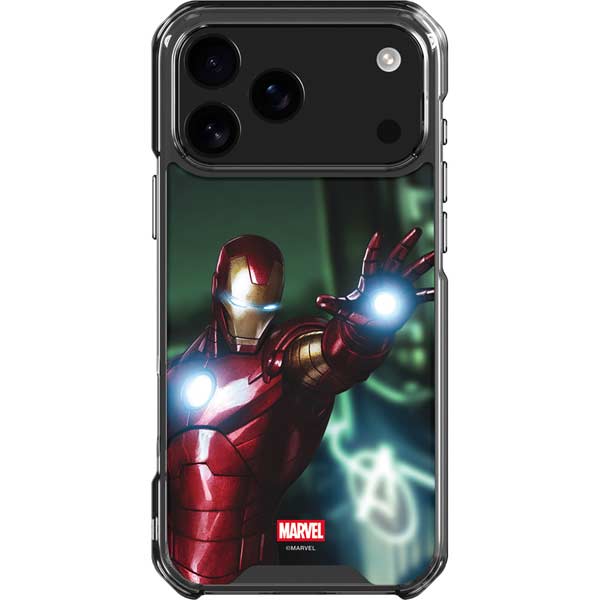 Marvel Tony Stark Iron Man iPhone 17 Pro Max Clear Case | Clear Phone ...