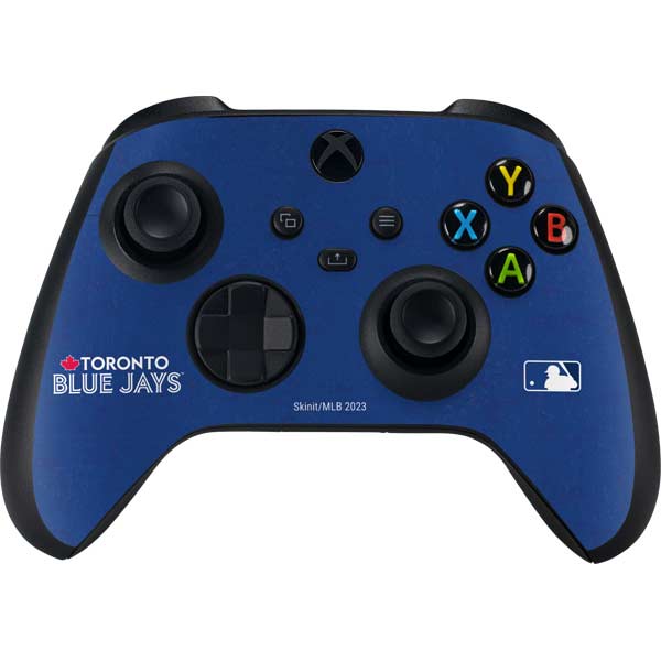Toronto Blue Jays Solid Distressed Microsoft Xbox Skin | MLB – Skinit