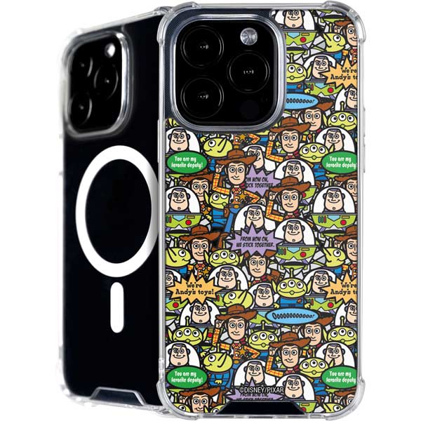 Disney Toy Story Characters Collage Pattern iPhone 16 Pro Max MagSafe ...