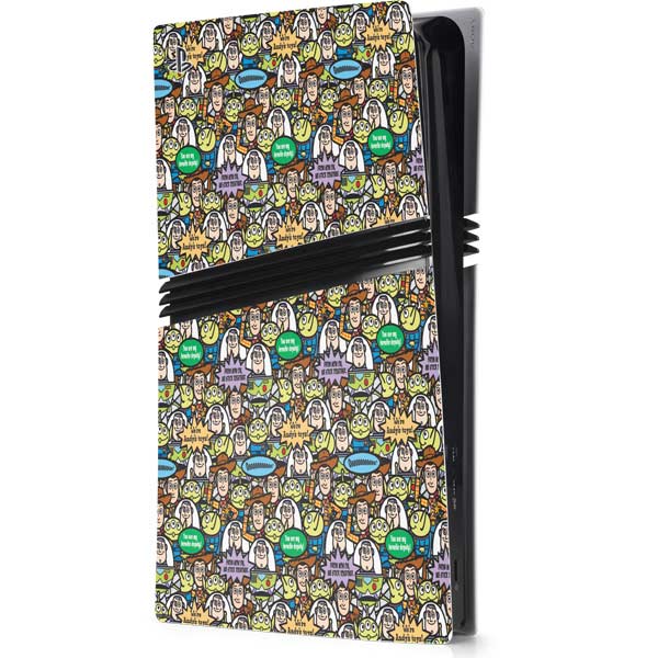 Disney Toy Story Characters Collage Pattern Skin for PS5 Pro Console ...