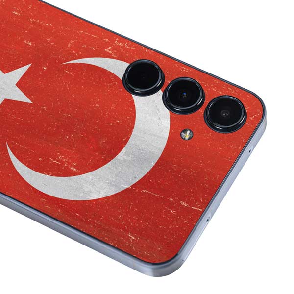 Turkish Flag Distressed Galaxy A55 5G Skin| Phone Skins – Skinit