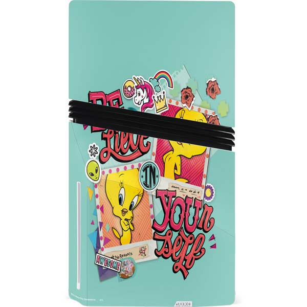 Looney Tunes Tweety Bird Believe In Yourself Skin for PS5 Pro Console ...