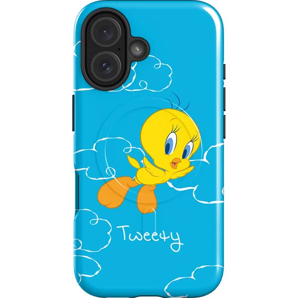 Looney Tunes Tweety Bird Flying Apple iPhone 16 Plus Magsafe Impact ...