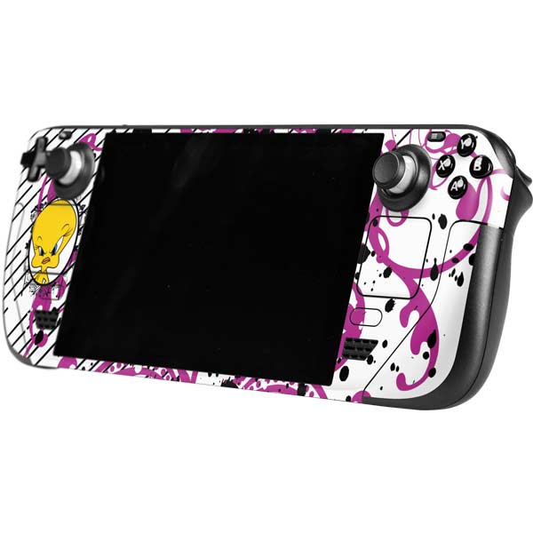 Tweety Bird with Attitude Steam Deck Handheld Gaming Computer Skin – Skinit