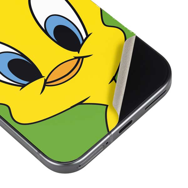 Looney Tunes Tweety Bird Zoomed In Skin for Google Pixel 9a | Skinit