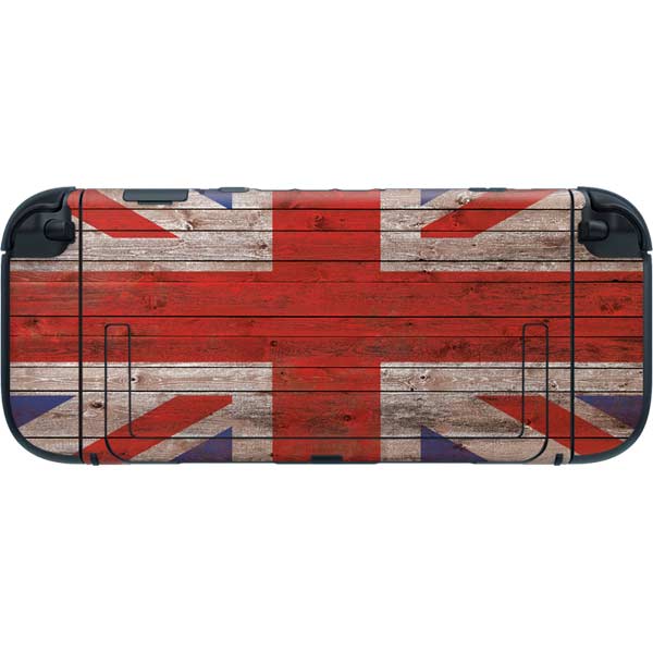 United Kingdom Flag Dark Wood Nintendo Switch 2 (2025) with Joy-Con ...