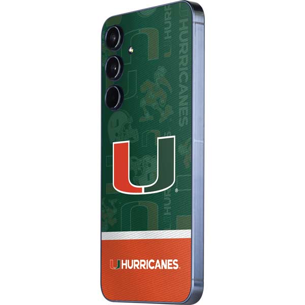 University of Miami U Hurricanes Galaxy A55 5G Skin| Phone Skins – Skinit